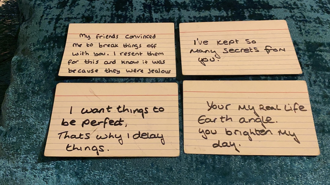 4 Card Channeled Message From Your Person - Etsy