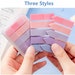 Set for 3 Pack Color Divider Note Sticker, Transparent Page Flags in ...