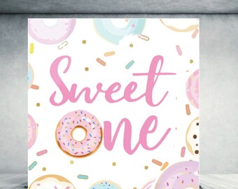 Sweet One Digital Backdrop - Etsy