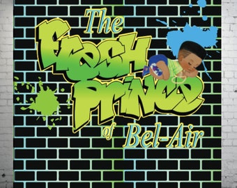 Fresh Prince Backdrop Baby Shower - Etsy
