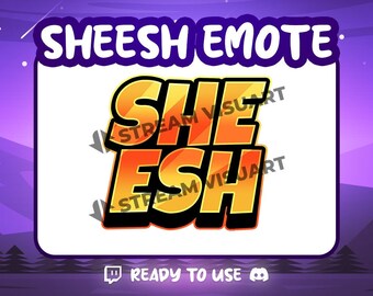 Sheesh Twitch Emote - Etsy