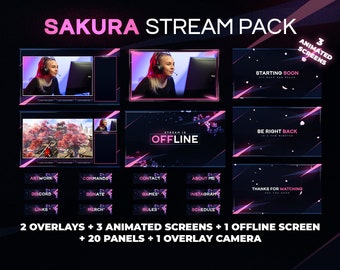 Sakura Package - Etsy