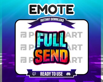 Full Send Emote - Etsy