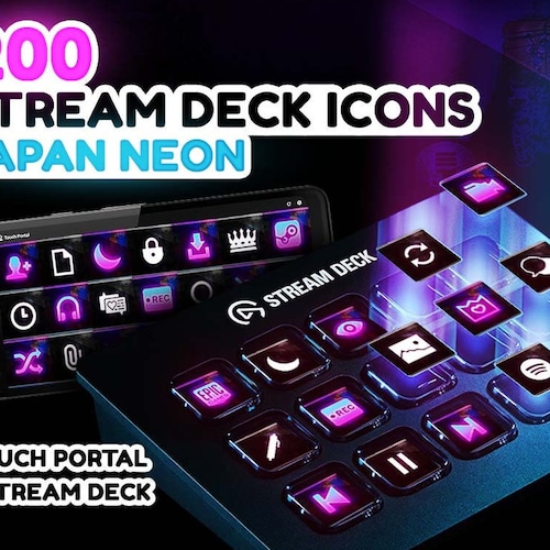 STREAM DECK Kawaii Icons / Twitch / Streaming Assets / Adobe - Etsy