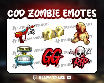 Cod Zombie Emotes - Etsy