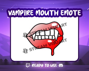 Vampire Emote - Etsy
