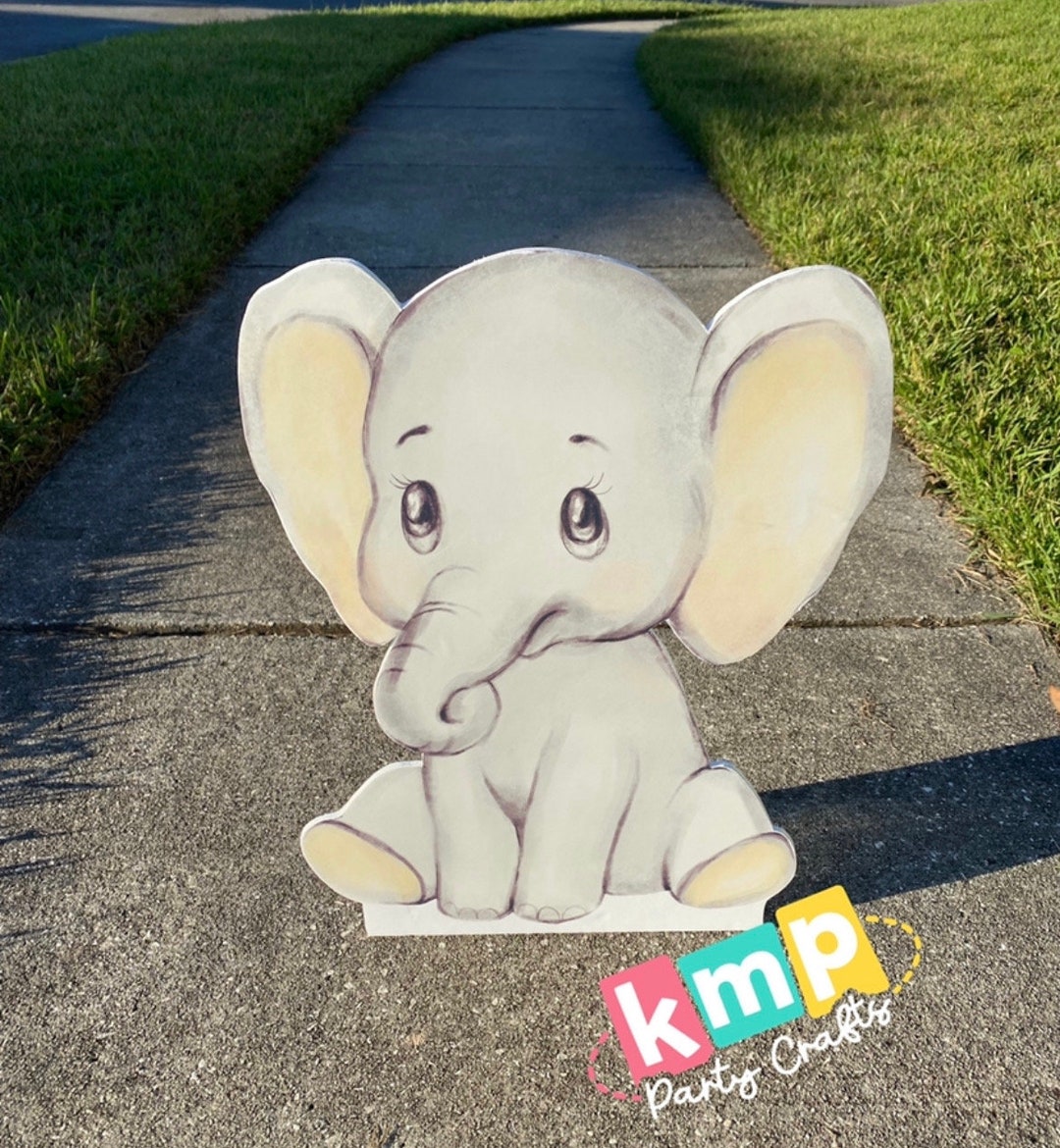 Elephant Standee Prop Party Decorations - Etsy