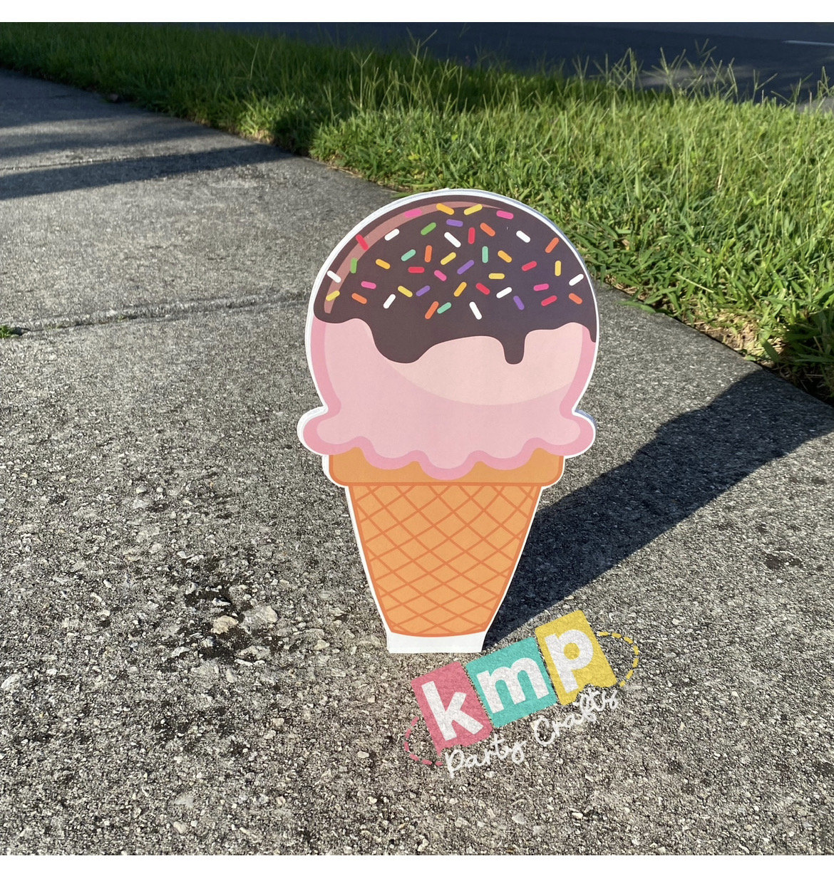 Ice Cream Standee Prop Party Decorations - Etsy
