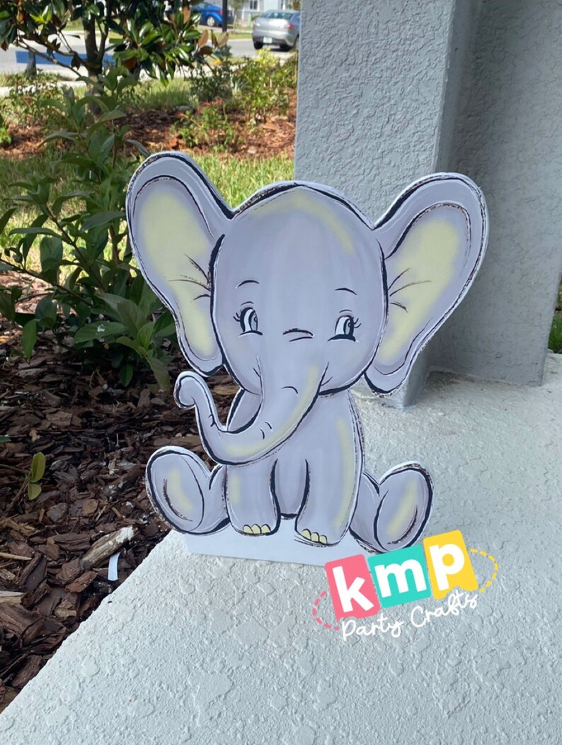 Elephant Standee Prop Party Decorations - Etsy