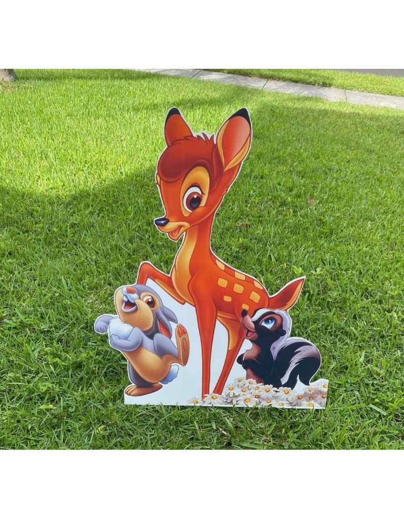 Bambi Standee Prop Party Decorations - Etsy