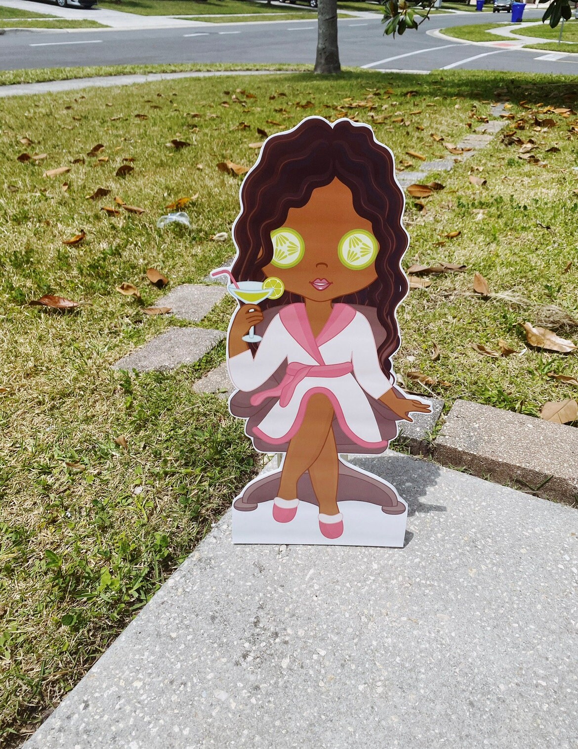 Spa Standee Prop Party Decorations - Etsy