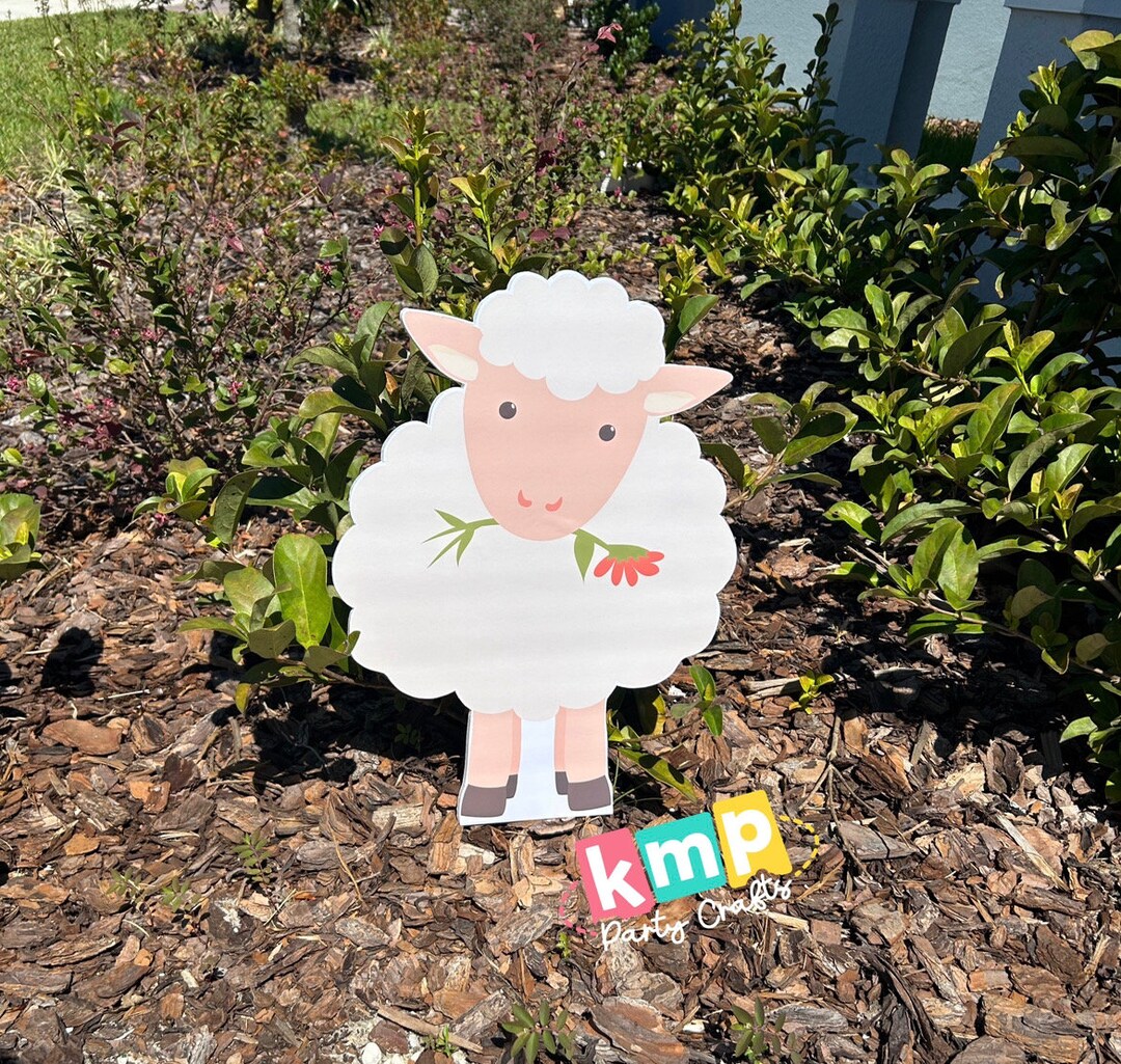 Sheep Standee Prop Party Decorations - Etsy