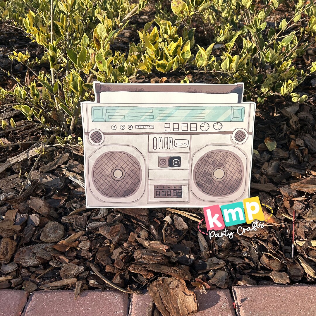 Radio Standee Prop Party Decorations - Etsy