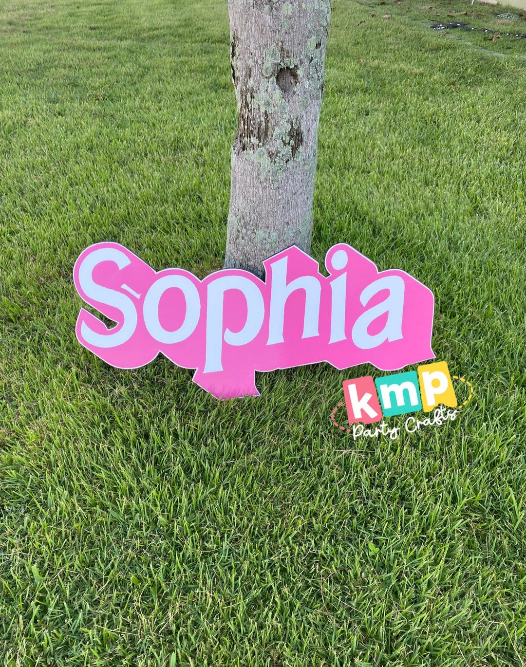 Backdrop Sign Personalized Standee Prop Party Decorations - Etsy