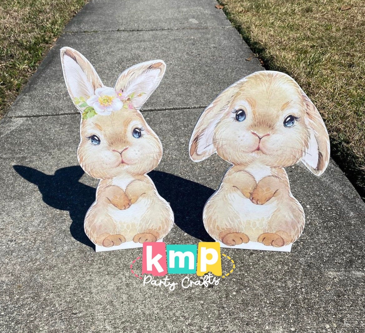 Bunny Standee Prop Party Decorations - Etsy