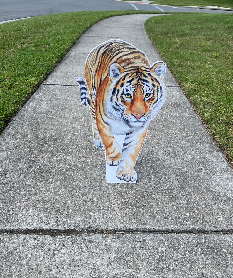 Tiger Safari Standee Prop Party Decorations - Etsy