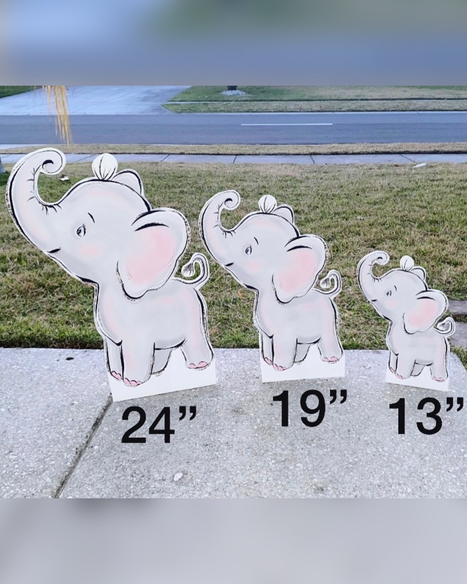 Elephant Standee Prop Party Decorations - Etsy