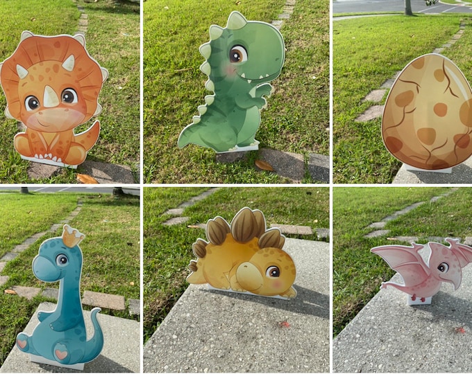 Dinosaur Standee Prop Party Decorations - Etsy