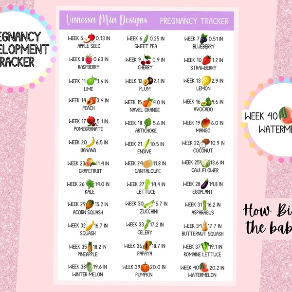 Fruit Tracker - Etsy