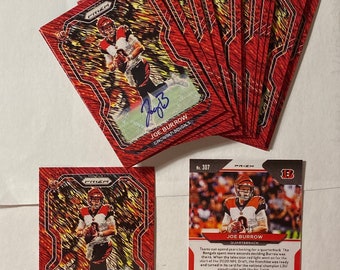 Signed Joe Burrow Cards - Etsy