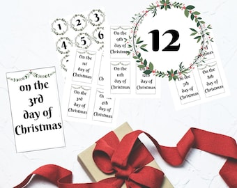 12 Days of Christmas Secret Santa - Etsy