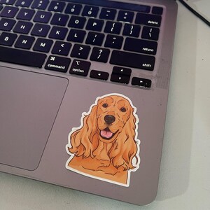 Cocker Spaniel Sticker - Etsy