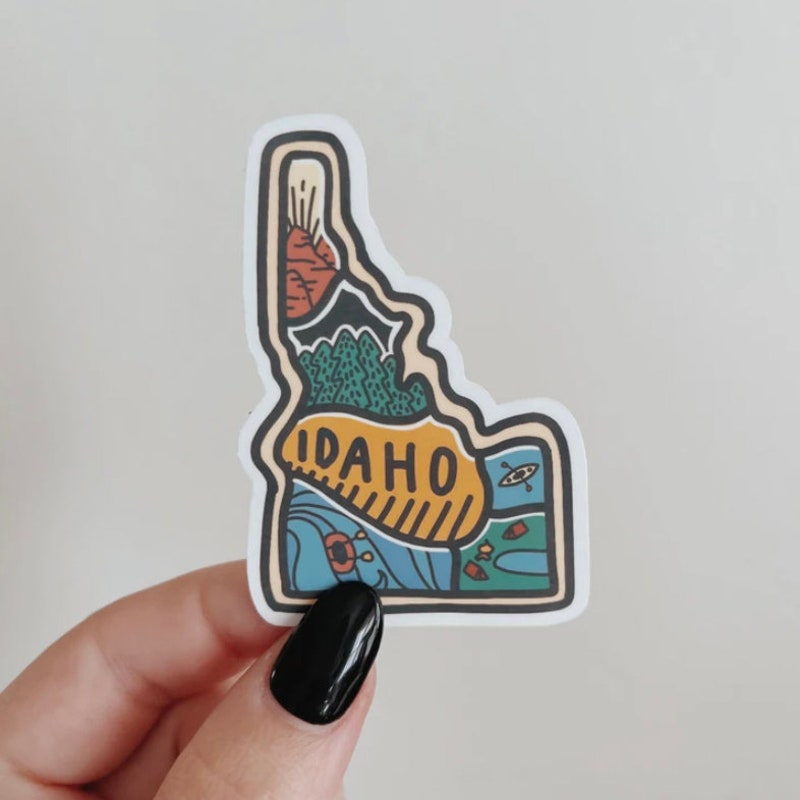 Idaho Stickers - Etsy