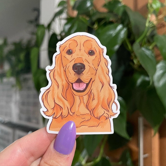 Spaniel Decal - Etsy