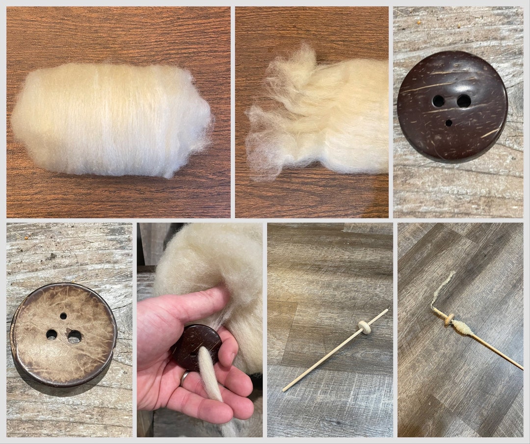 Wool-to-yarn Starter Pack. Everything Needed to Make Your Own Yarn A ...