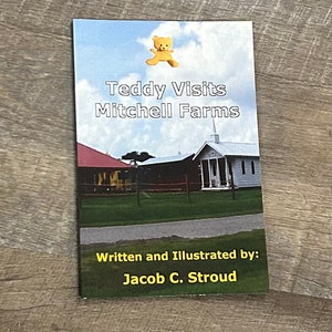 Signed Childrens Book Teddy Visits Mitchell Farms - Etsy