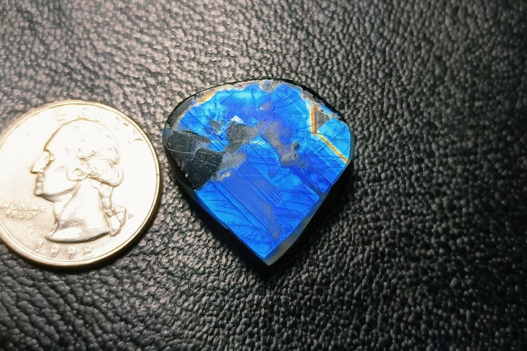 Super Flashy ~ Blue Fire Rainbow Moonstone Rough, Heart Shape Moonstone ...