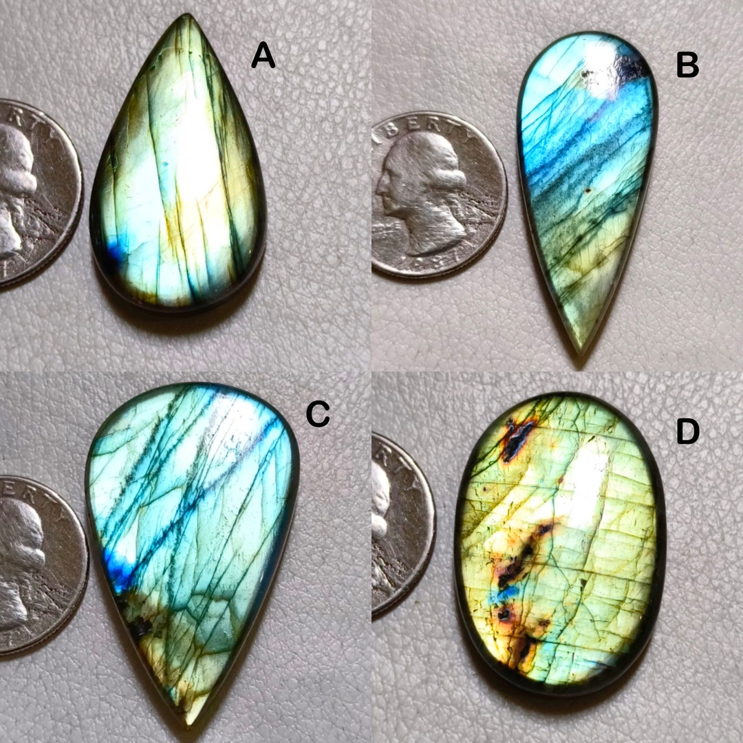 Best Quality ~ Blue Fire Low Price Labradorite Cabochon, Mix Shape ...