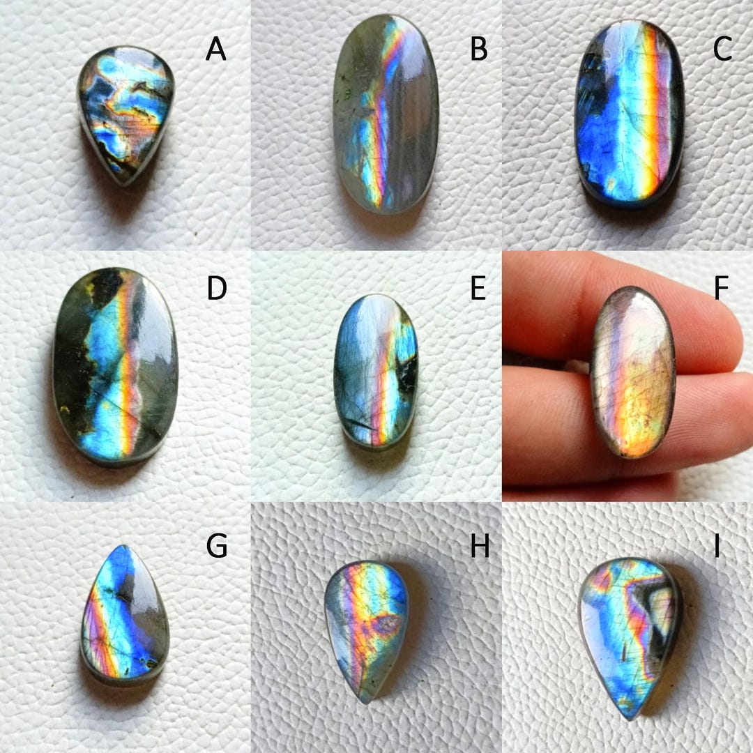 Rare~ Multi Fire Labradorite Mix Shape & Size Wholesale Lot, AAA+ ...