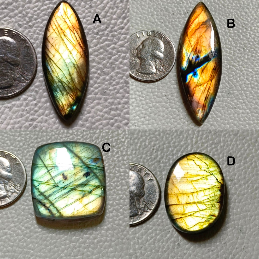 Wholesale High Hand Polish Labradorite Cabochon, Loose Labradorite ...