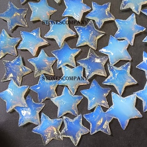 Opalite Moon Crystal - Opalight Moon Jewelry - Opalite Crescent Moon ...