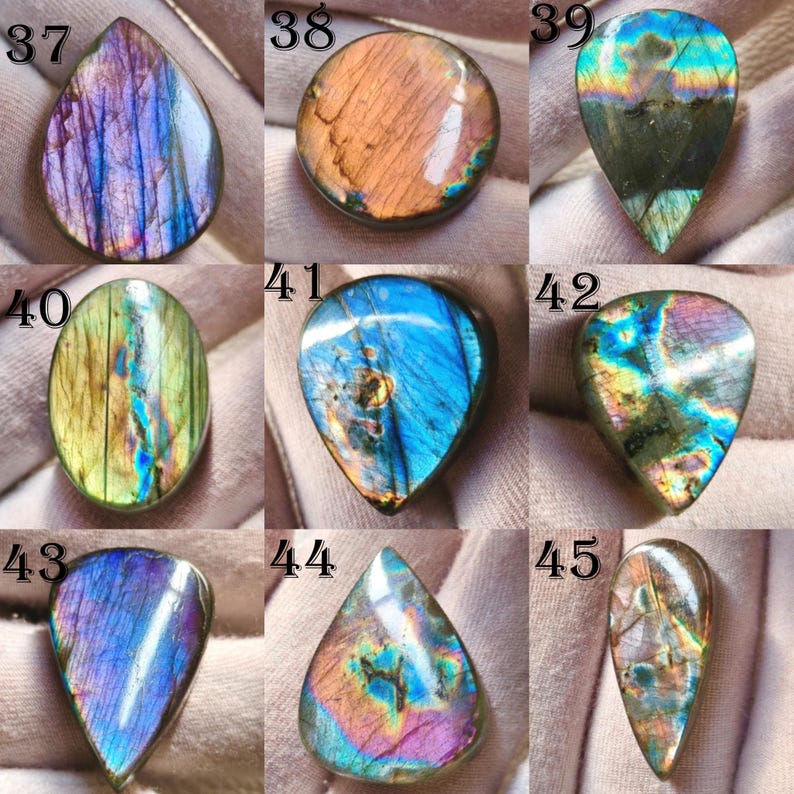 100% Natural Multi Purple Fire Labradorite Wholesale Lot | Natural ...