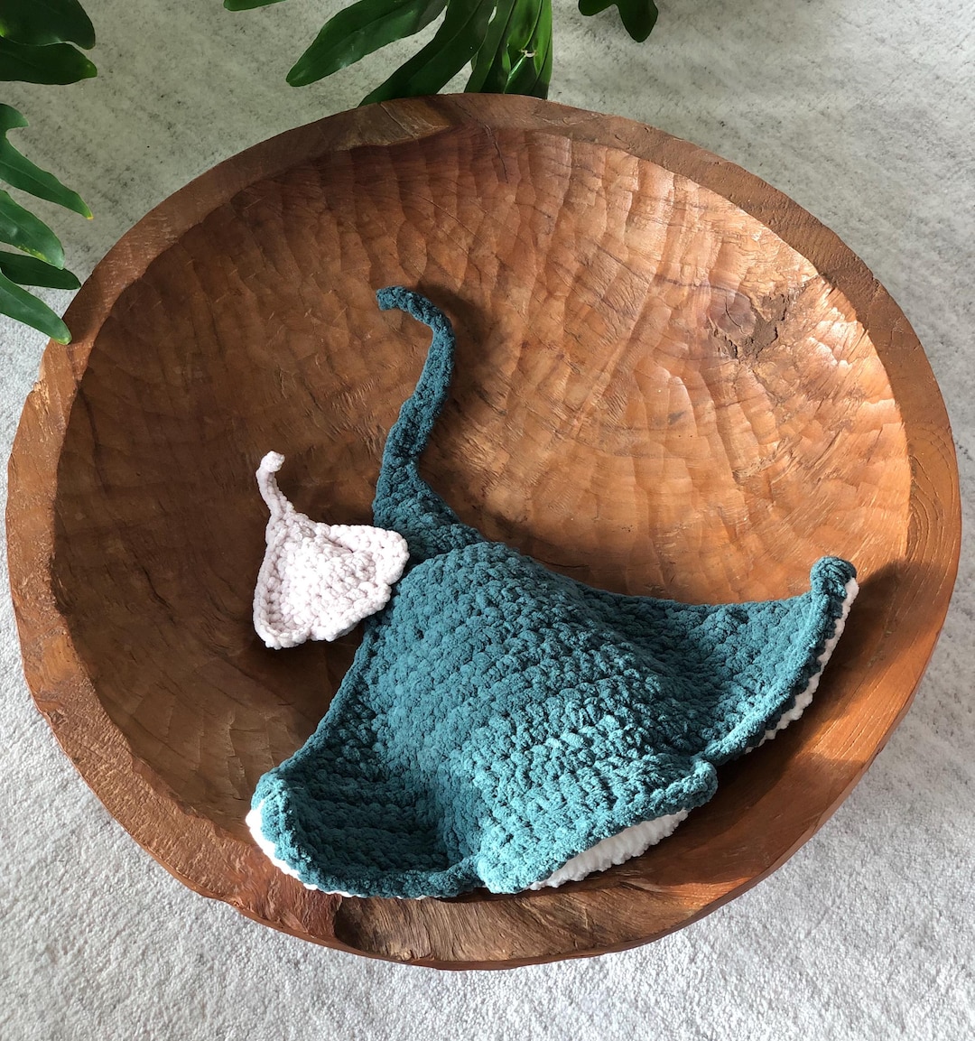 Großer gehäkelter Rochen mit Baby - Handgemacht mit Liebe - Etsy.de