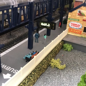 Model Railway Station Signs OLED Display of Train Times Platforms and ...