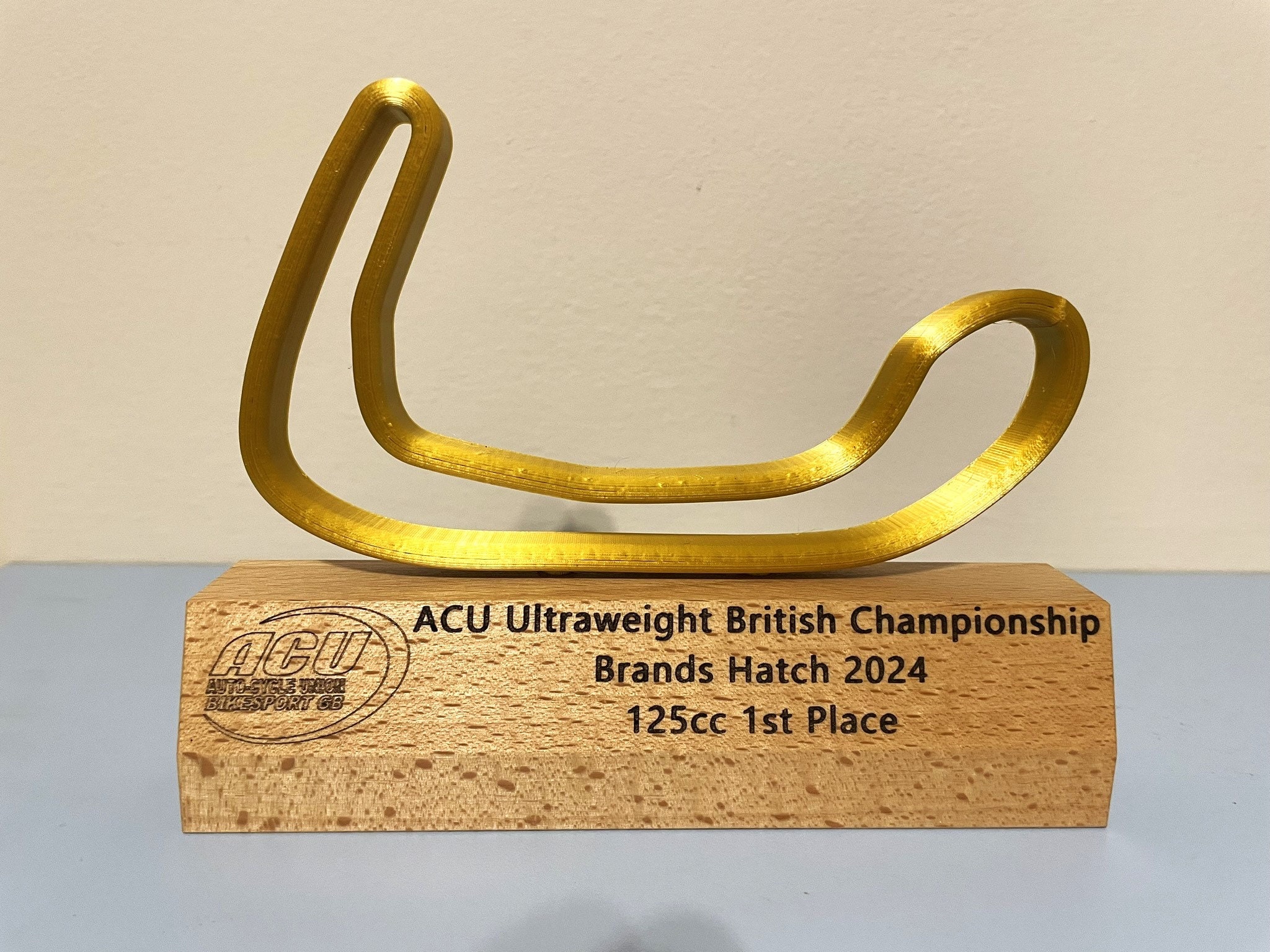 Custom Racing Trophy Design for Motorsport Events Karting Motogp Sim ...