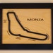 MONZA Italy Fan Art Framed 3d Art With Corner & Straight Names A4 - Etsy