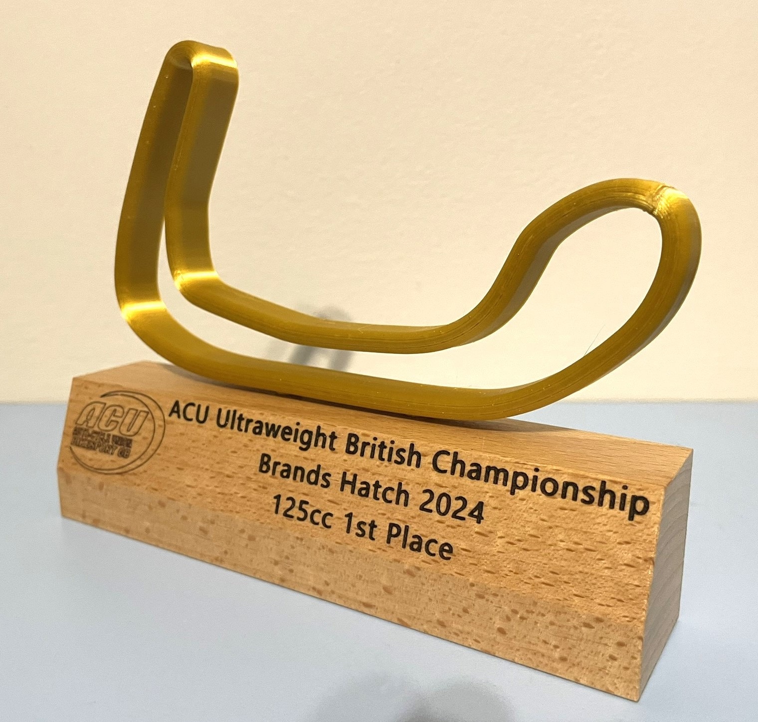 Custom Racing Trophy Design for Motorsport Events Karting Motogp Sim ...