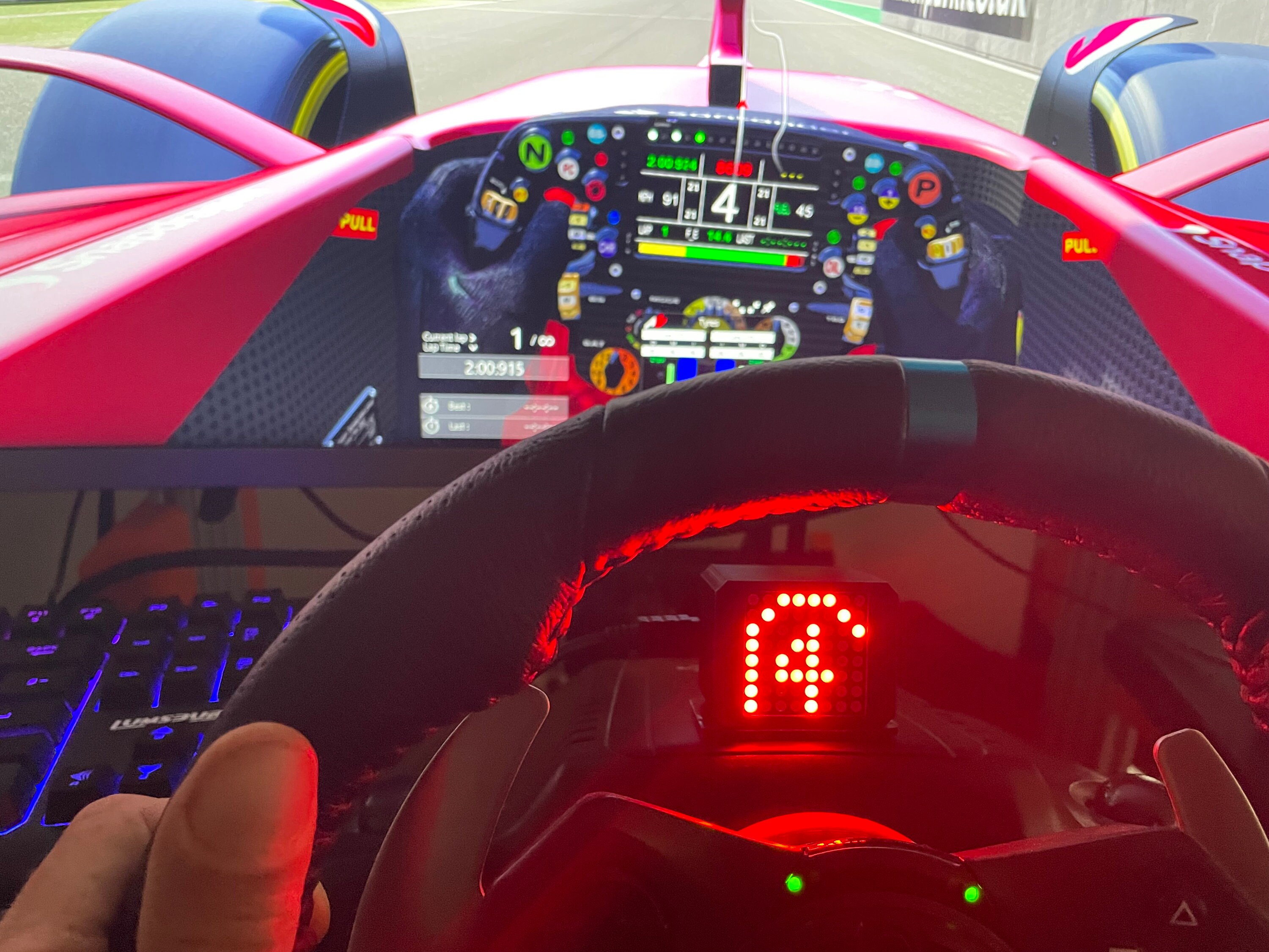 Matrix Display for Sim Racing Gear Display for Simhub ACC AMS2 PC2 AC ...