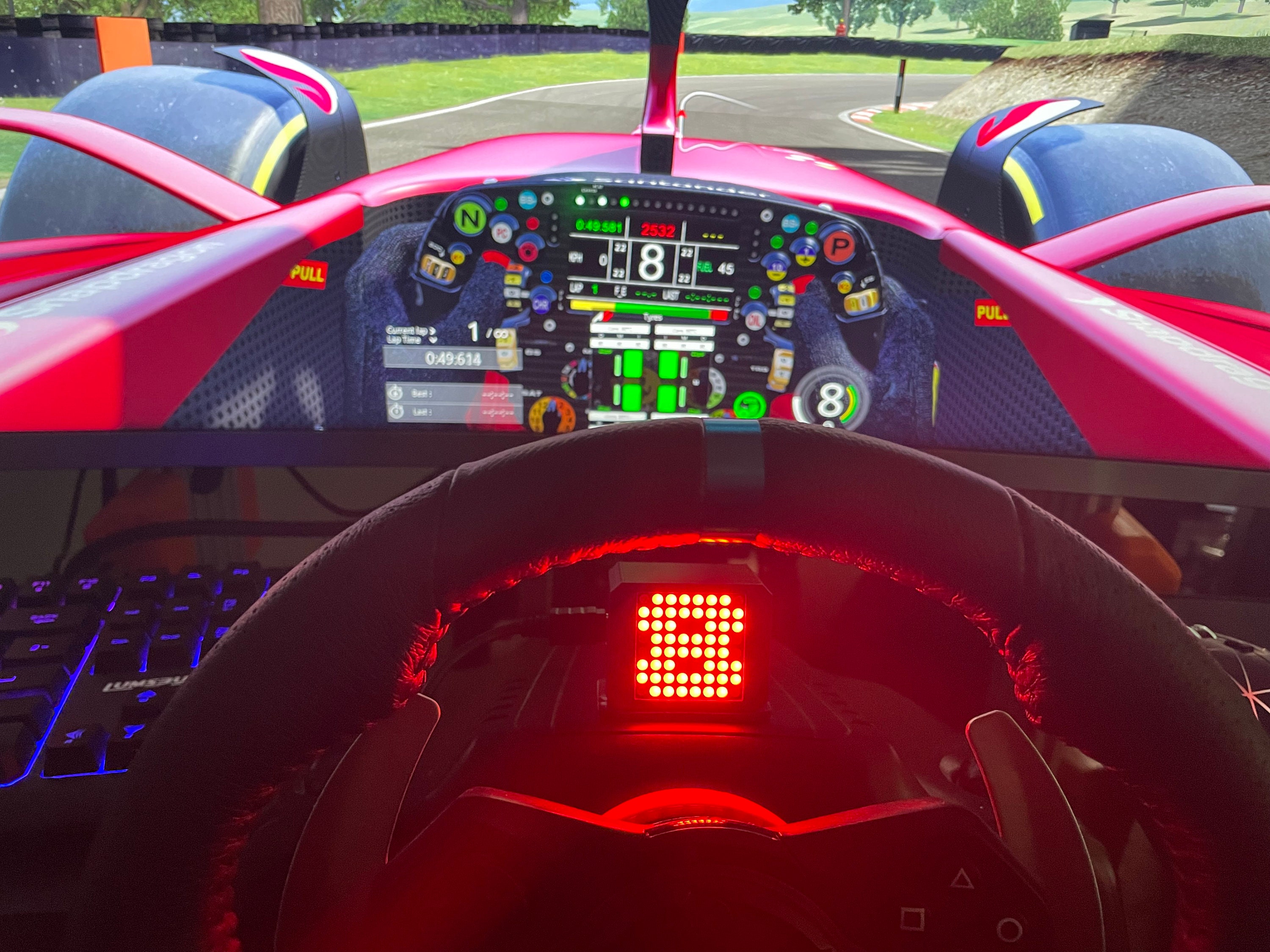 Sim Racing Gear Display for Simhub ACC AMS2 PC2 AC ACE Etc - Etsy