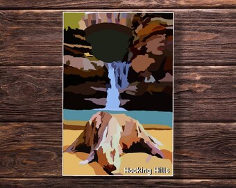 Hocking Hills Sticker - Etsy