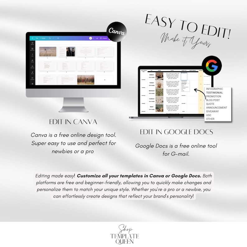 Canva Business Branding Template Kit: Logo, Social Media, Marketing ...