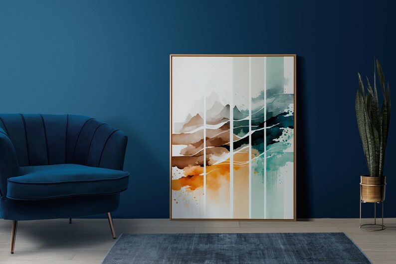 Experience the Beauty of Ai-generated Abstract Art With Vibrant Colors ...