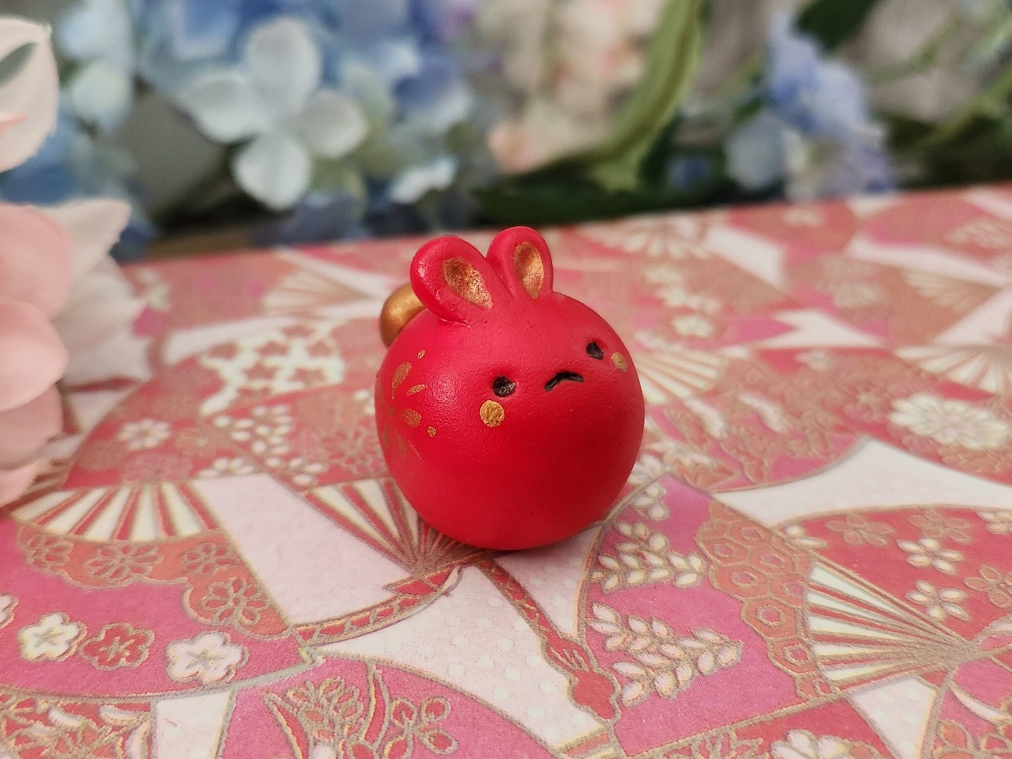 Lunar New Year Bunny Handmade Figurines - Etsy
