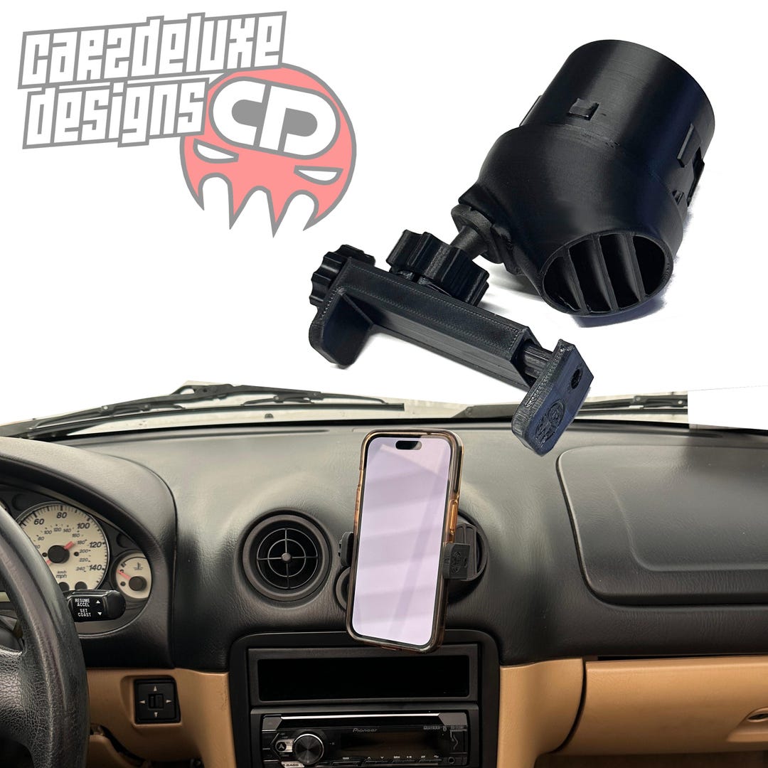 Custom Phone Mount for 1990-2005 Mazda Miata Eye Vent MX5 NA NB - Etsy