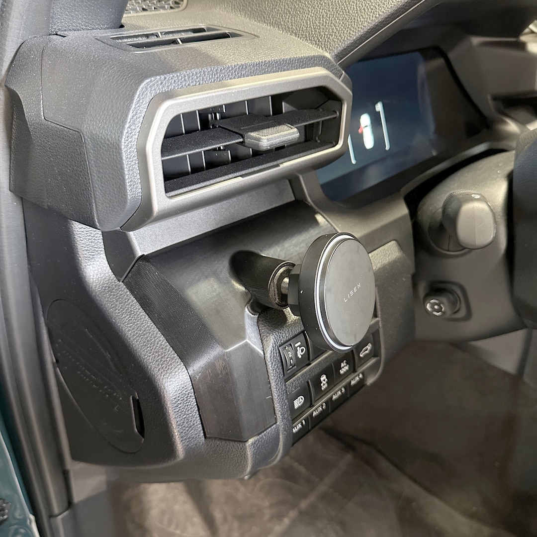 Custom Phone Mount for Toyota Tacoma 4runner 2024-2027 Replaces Blank ...