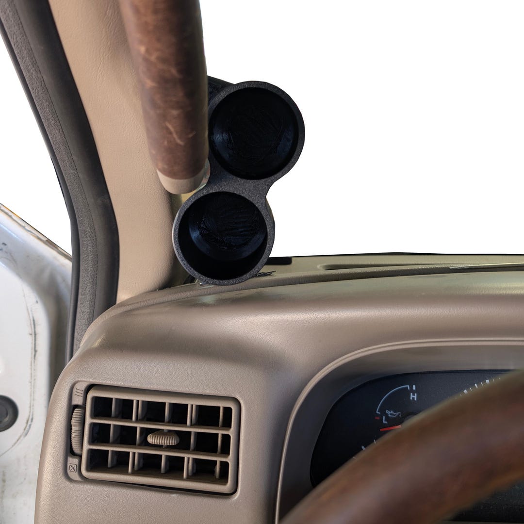 Dual 52mm Gauge Pod Mount for 1999-2007 F250 F350 A-pillar Handle Bolt ...